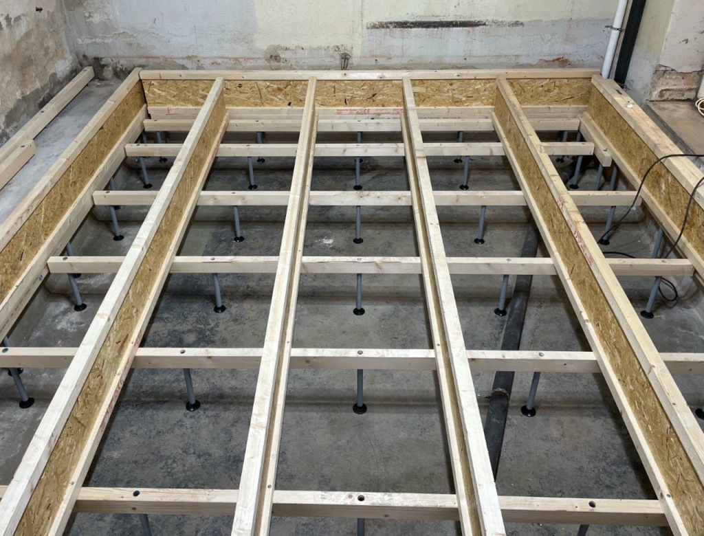 Ventilated flooring - SubFloor